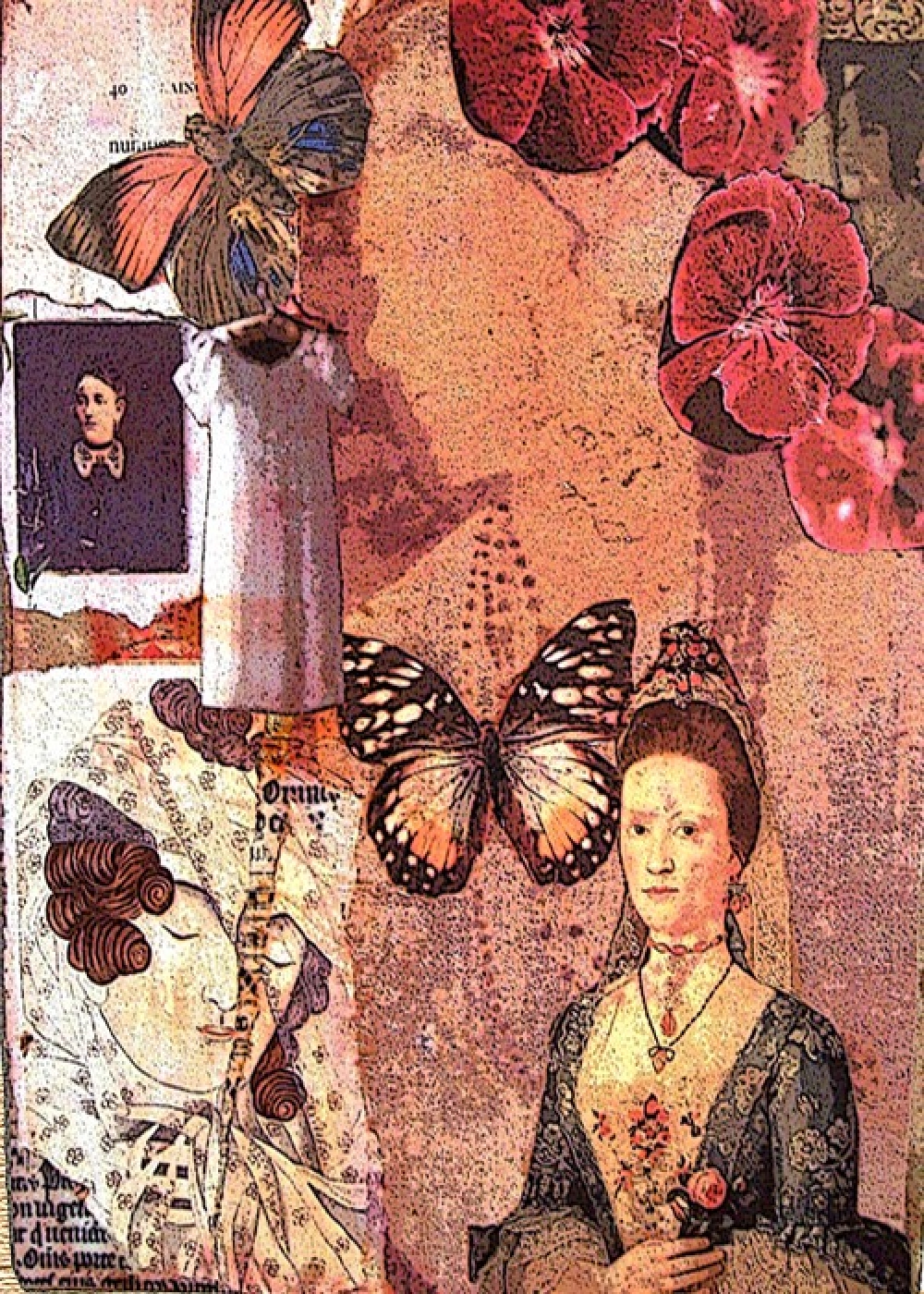 Changes, Altered Art Collage by Charlotte Self | ImageSource Collage Sheets
